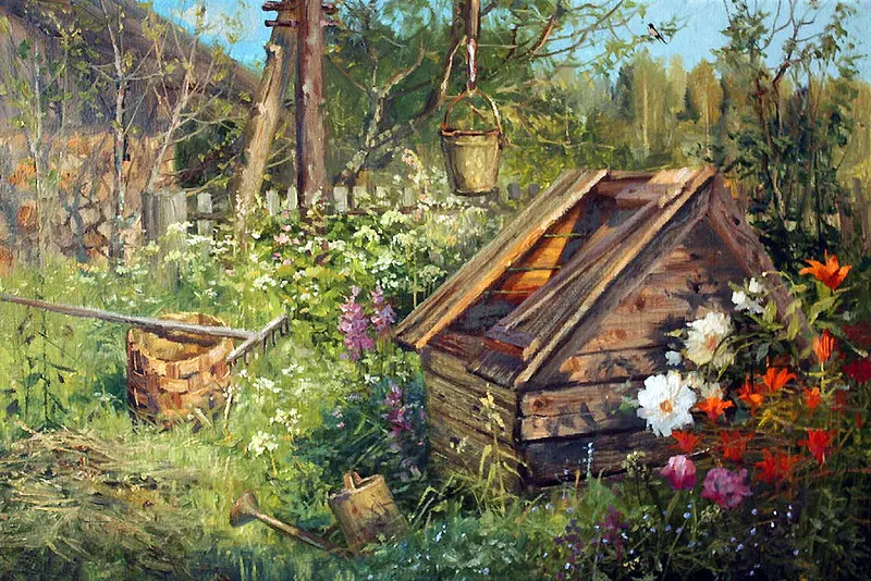 Vladimir Zhdanov, 1959 | Siberian landscape painter | Tutt'Art ...